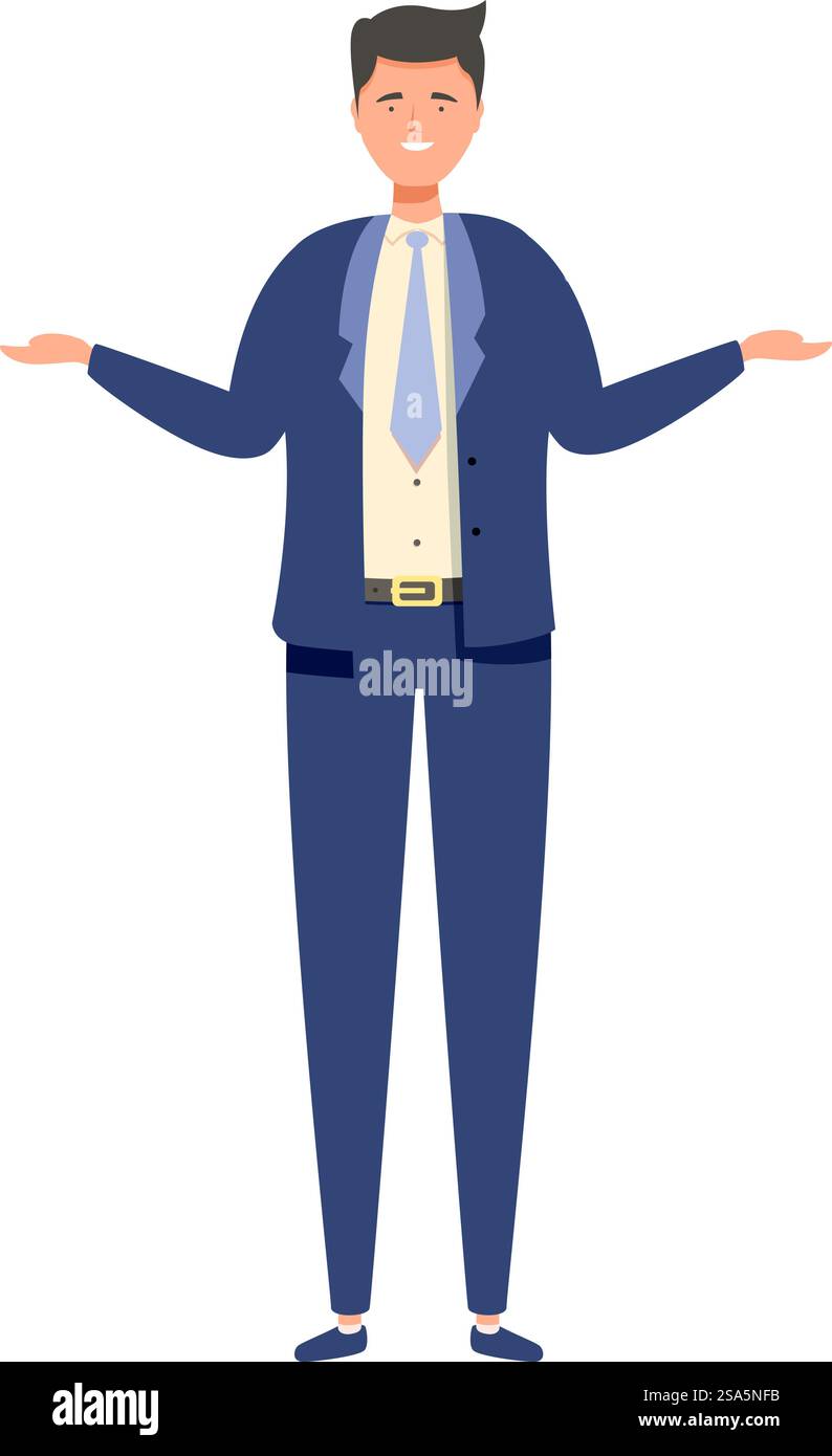 Body language arms open Stock Vector Images - Alamy