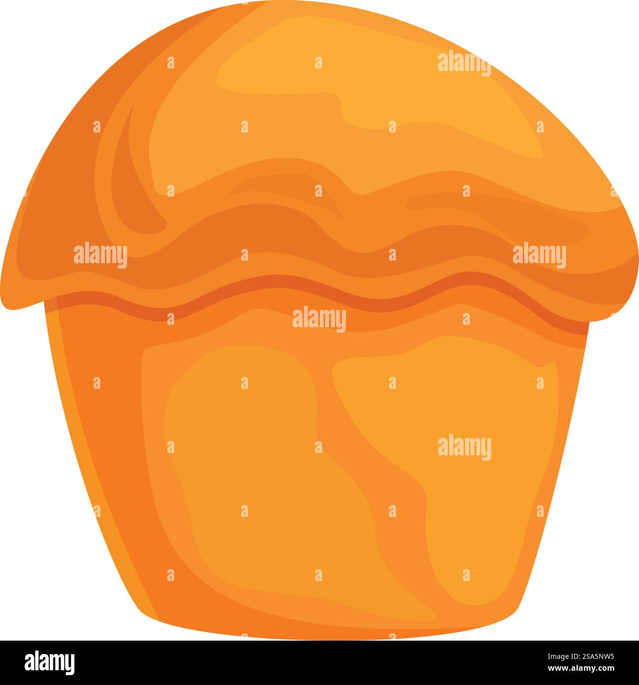 Baked in oven golden Stock Vector Images - Alamy