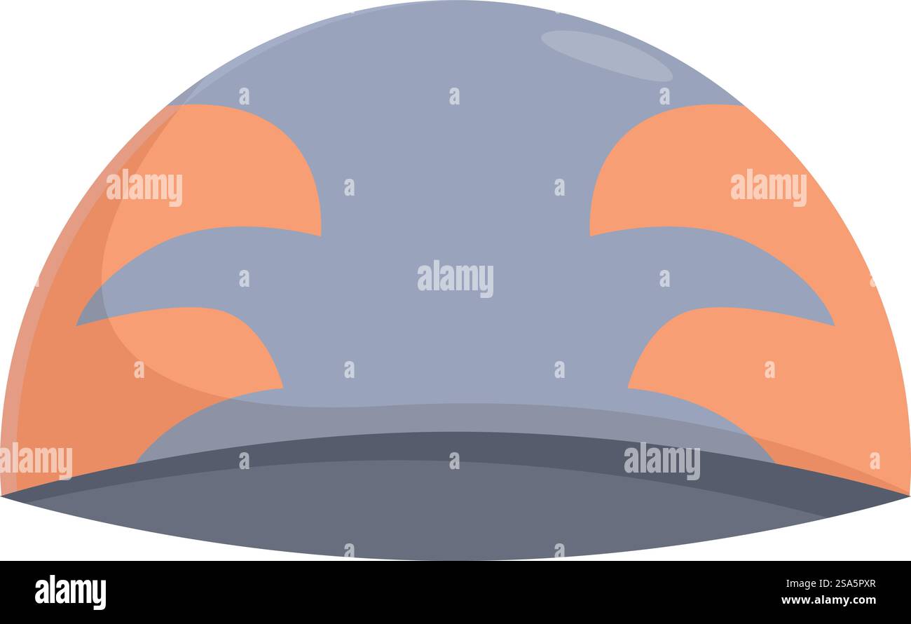 This cartoon style swim cap is perfect for illustrating water safety ...