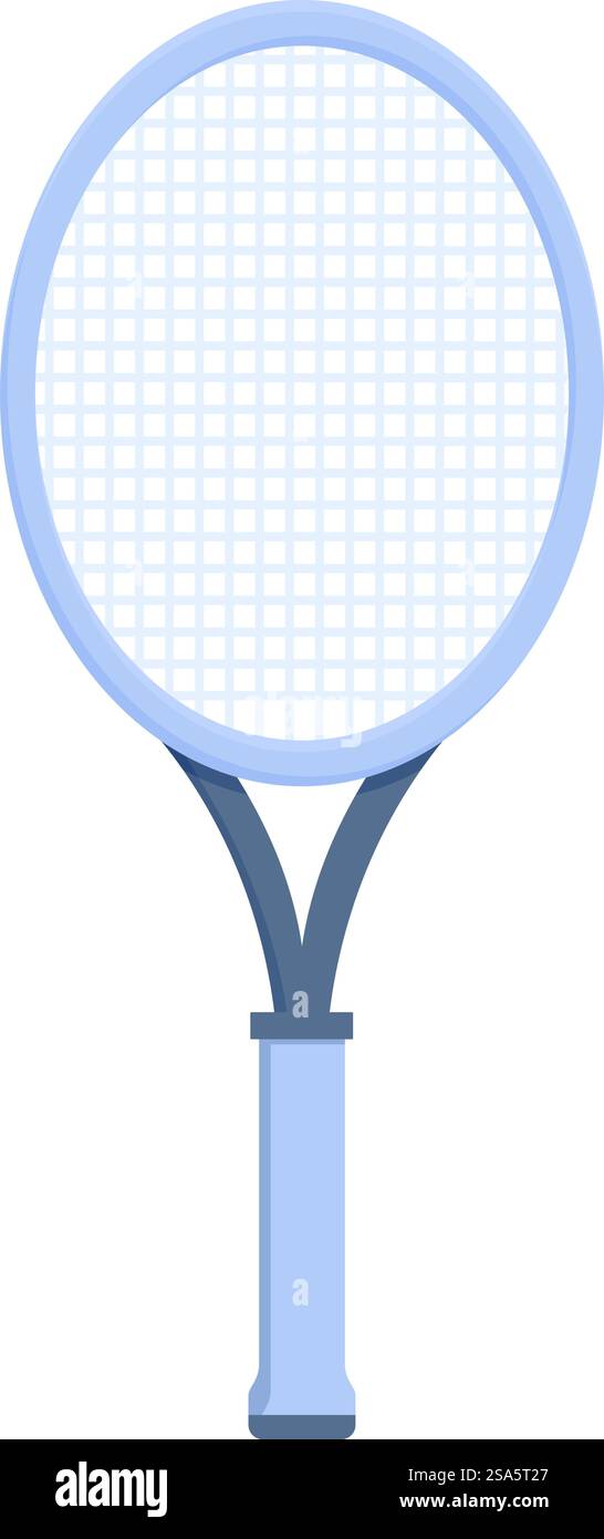 Tennis racket standing upright, waiting for a tennis player to pick it ...