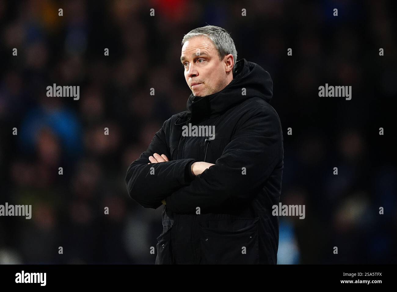 Huddersfield manager Michael Duff during the Sky Bet League One match ...