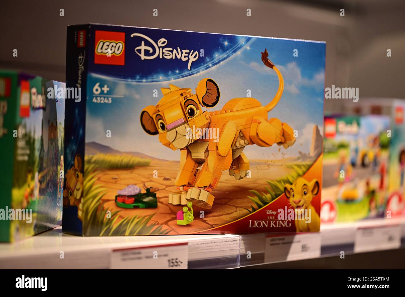 Markaryd, Småland, Sweden. December 22 2024. Dollar Store interior ...