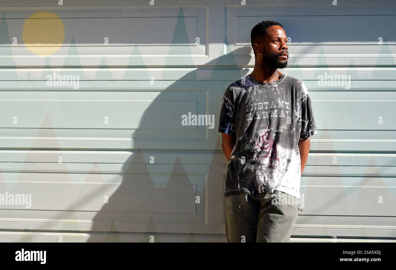 Rapper Anthony Obi, aka Fat Tony, an Altadena resident whose home was ...