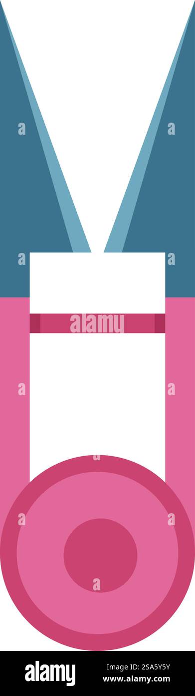 U shaped thread snips are being used by a tailor to cut a piece of ...