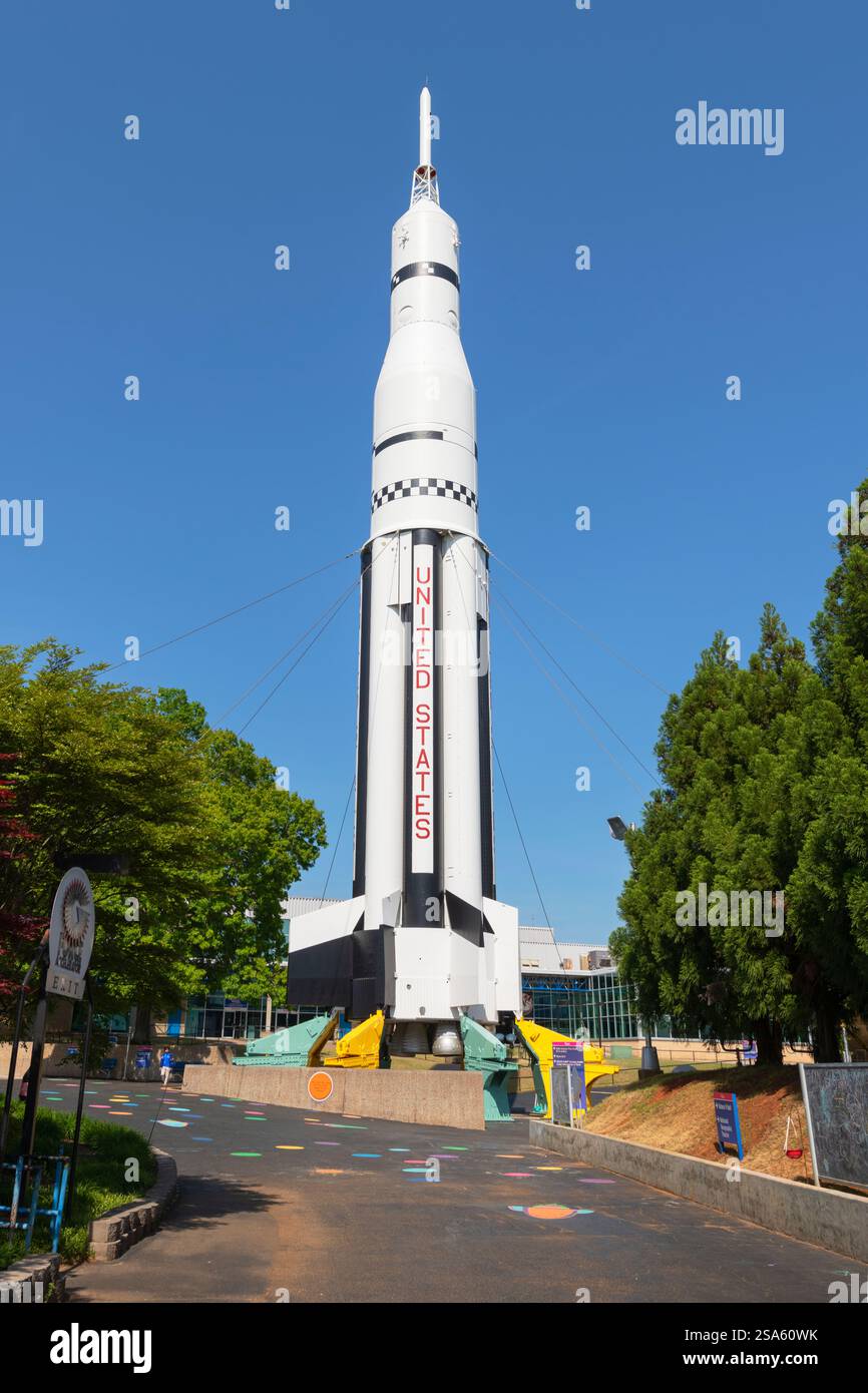 Saturn I Block II Rocket, U.S. Space and Rocket Center, Huntsville ...