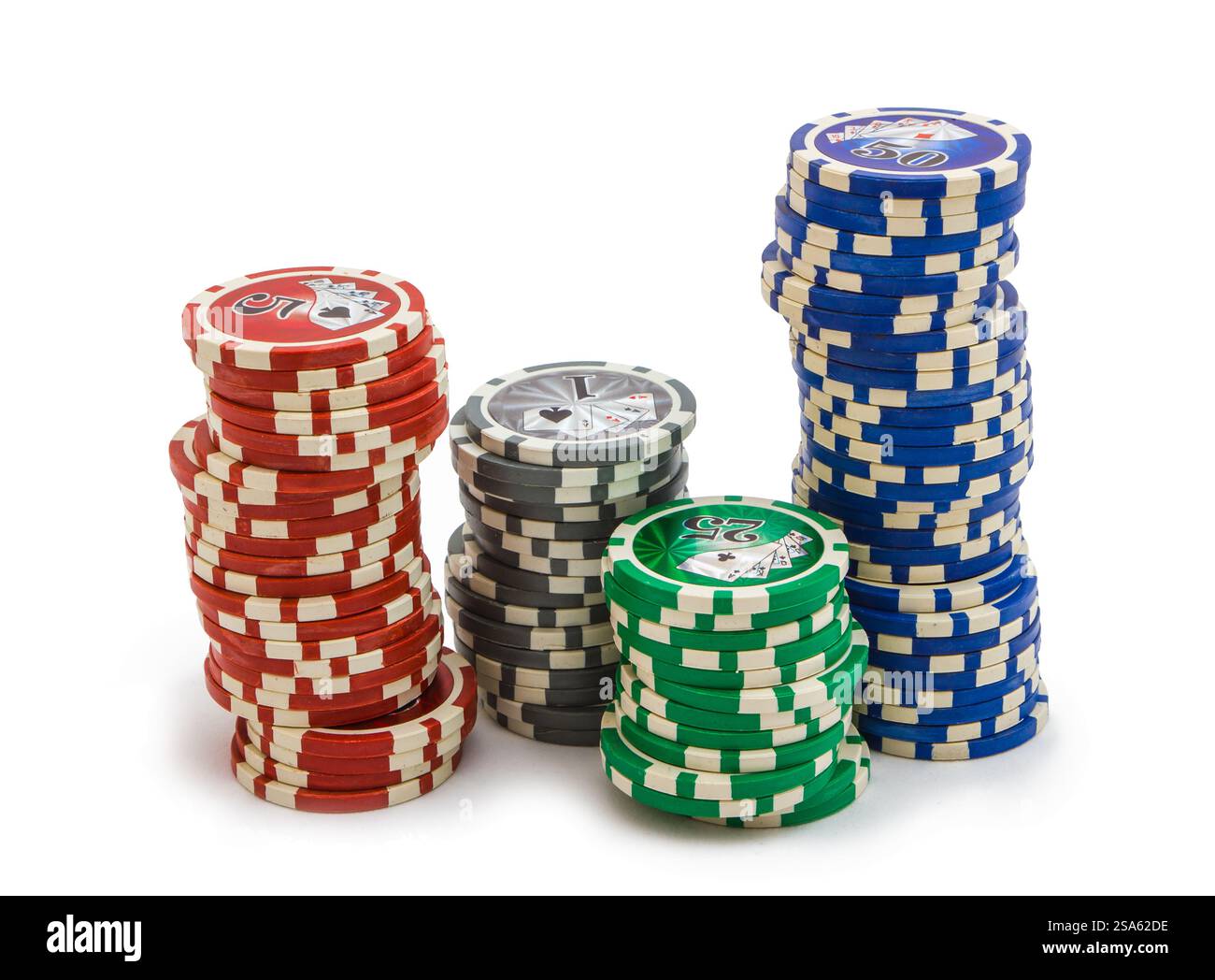 Number from gambling dice Cut Out Stock Images & Pictures - Alamy