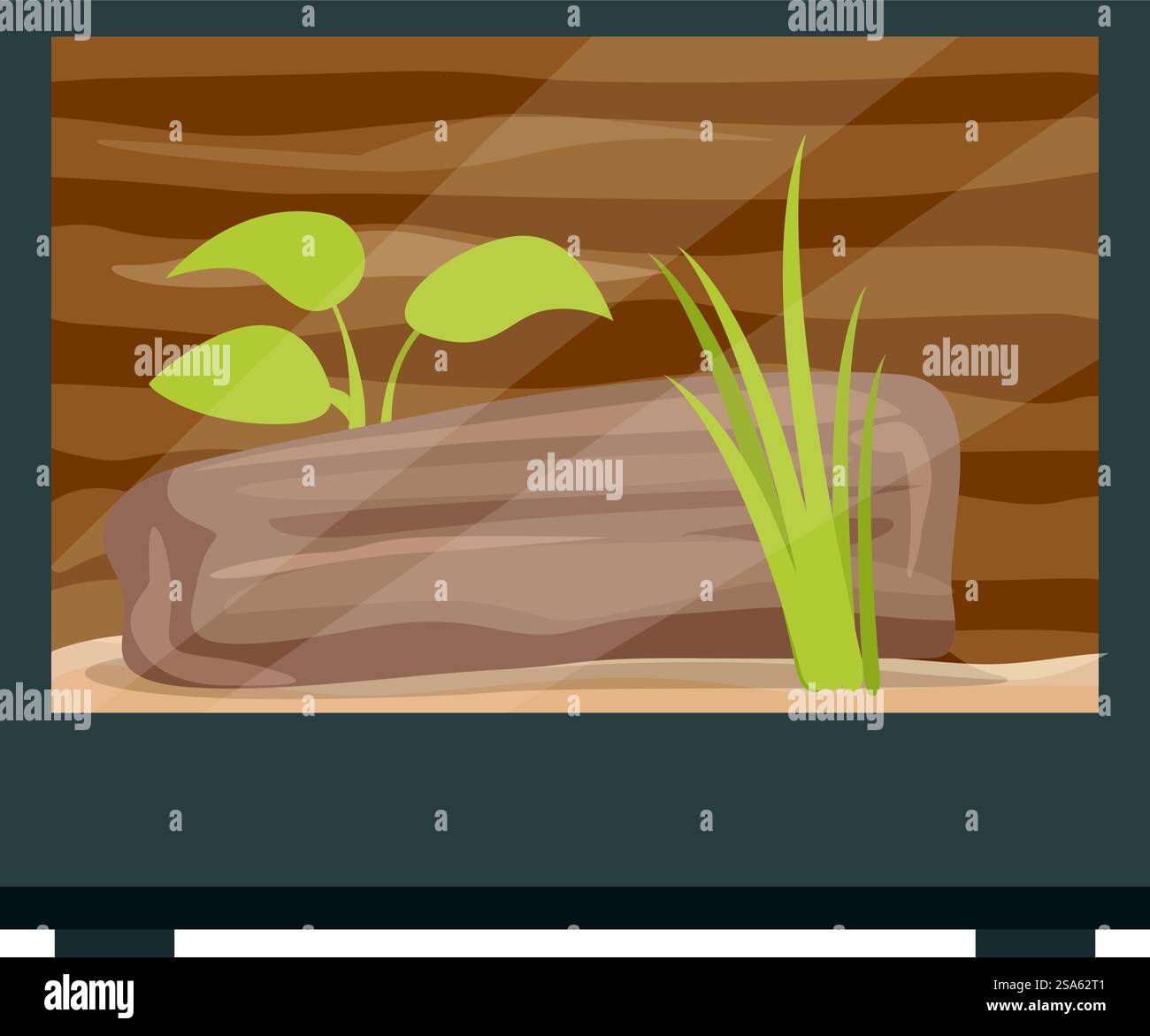 Top view open glass Stock Vector Images - Alamy