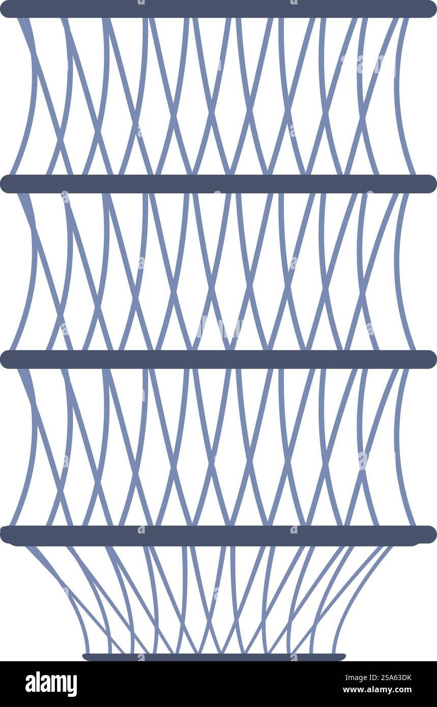 Building criss cross Stock Vector Images - Alamy
