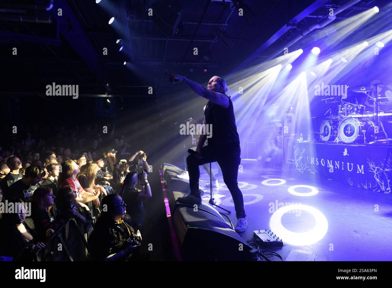 Munich, Germany, January 27th 2025: Jukka Pelkonen (Vocals) of Omnium ...