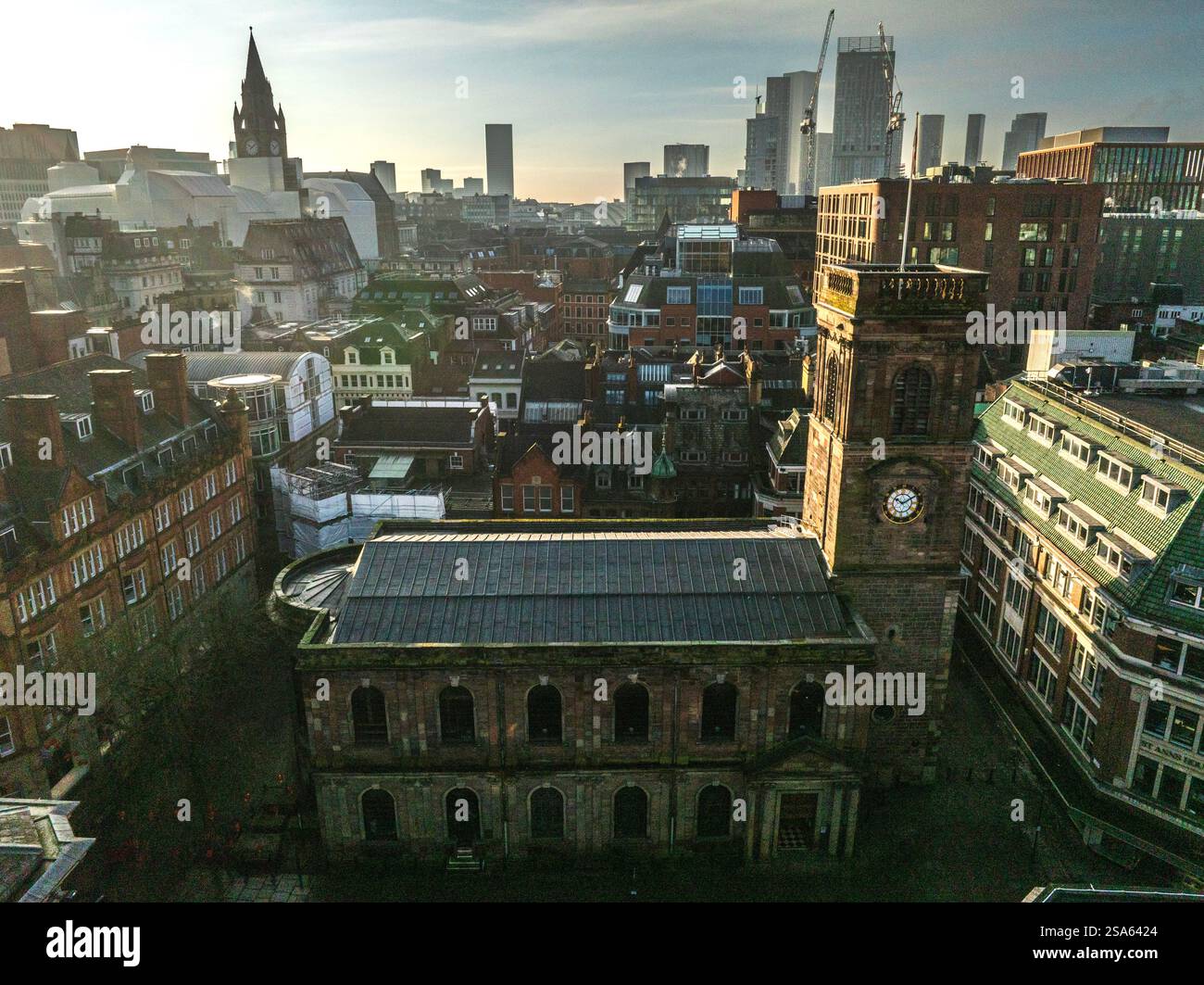 St anns church in manchester hi-res stock photography and images - Alamy