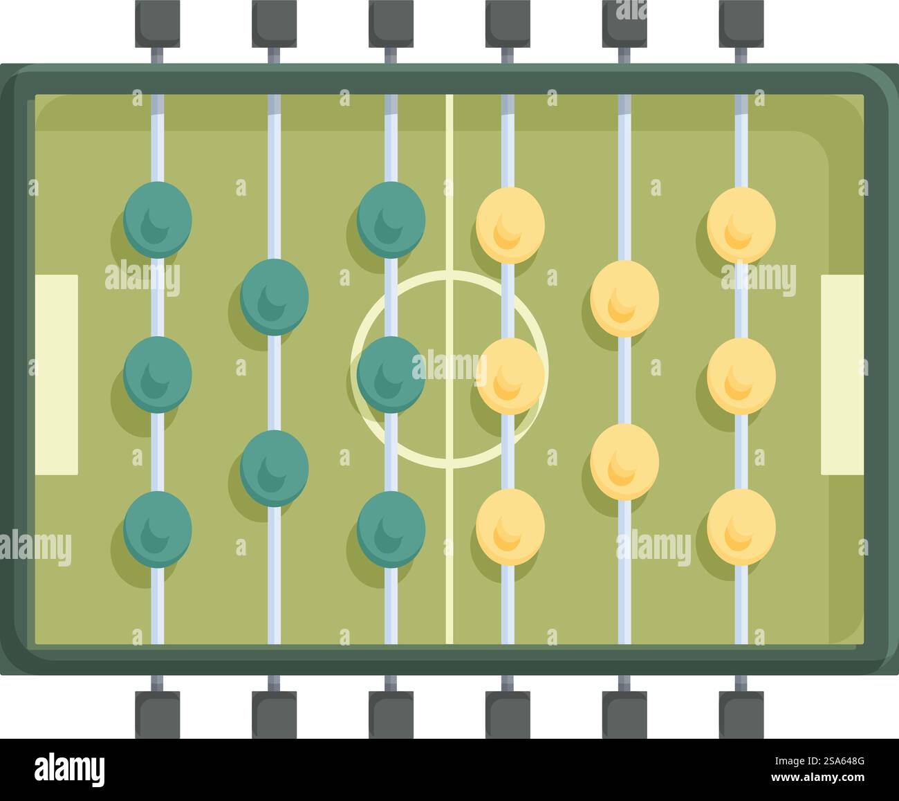 On the playing field the logo Stock Vector Images - Alamy