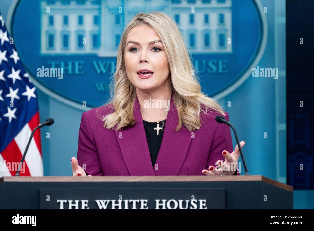 Washington, United States. 28th Jan, 2025. White House Press Secretary ...