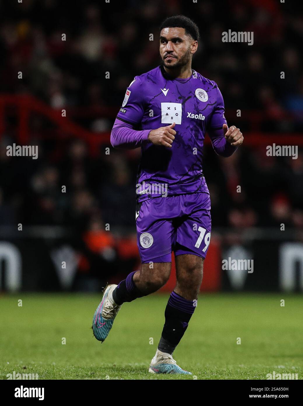Jamie Reid of Stevenage during the Sky Bet League 1 match Wrexham vs ...