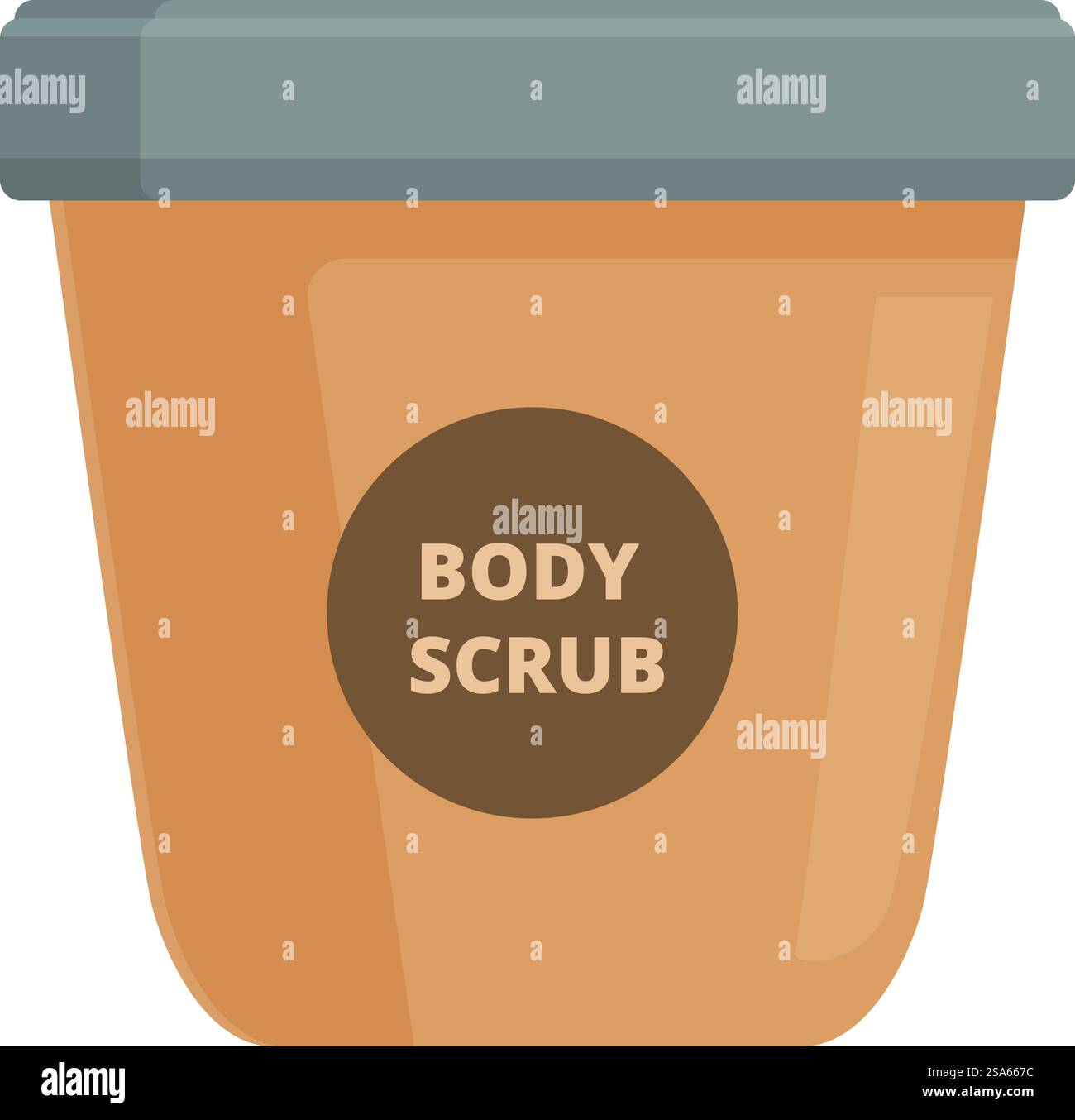 Exfoliate care skin shot Stock Vector Images - Alamy