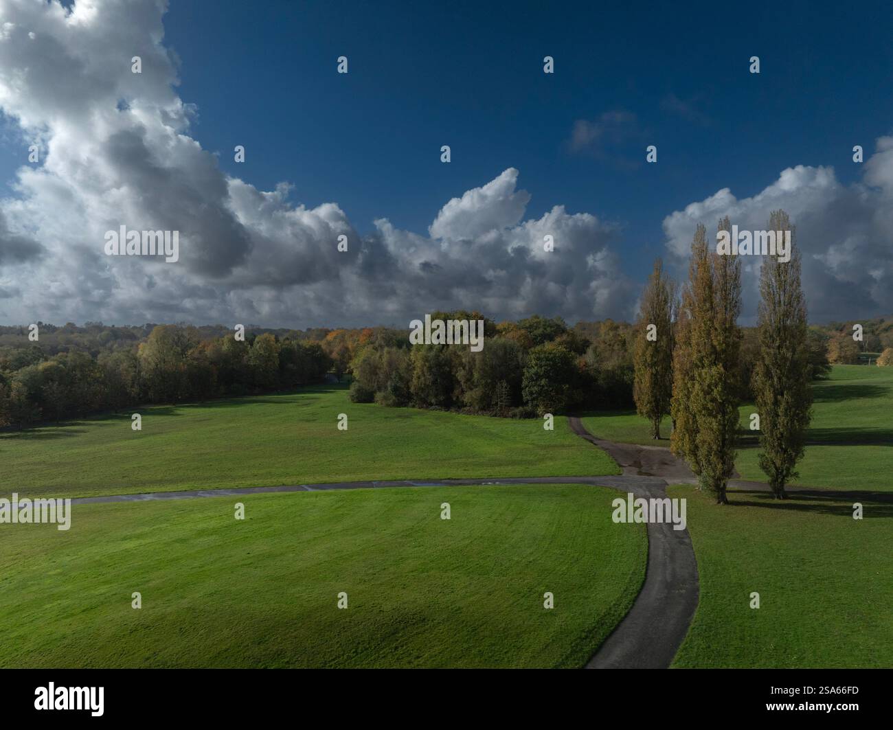 Rural Heaton Park Stock Photo - Alamy