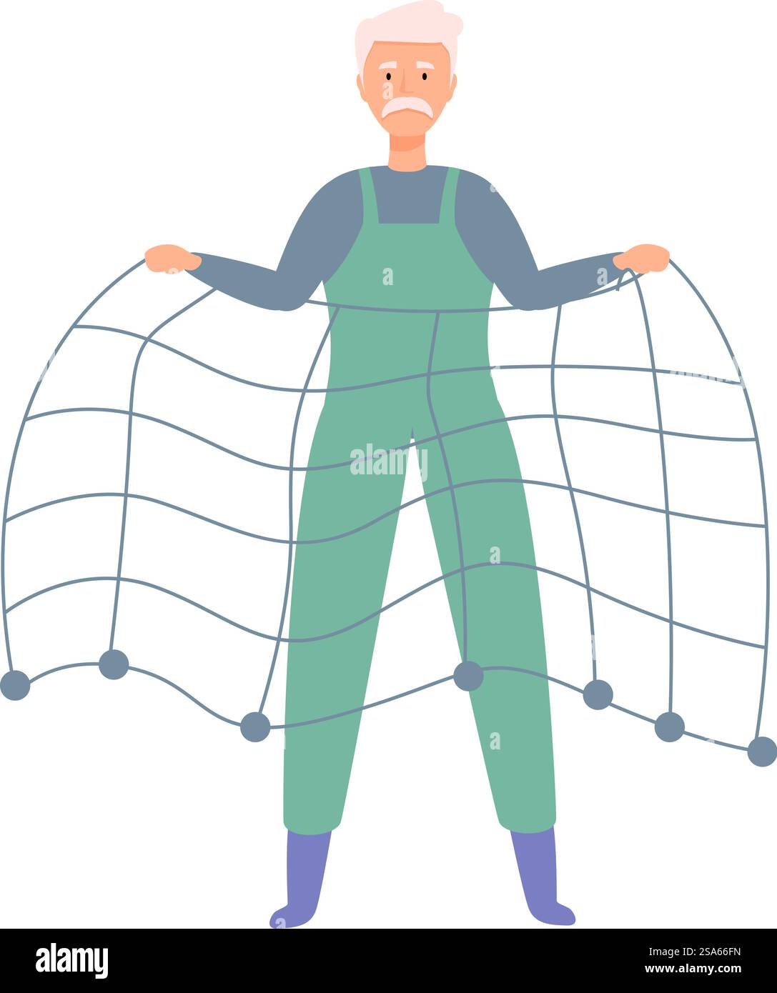 Senior village life Cut Out Stock Images & Pictures - Alamy