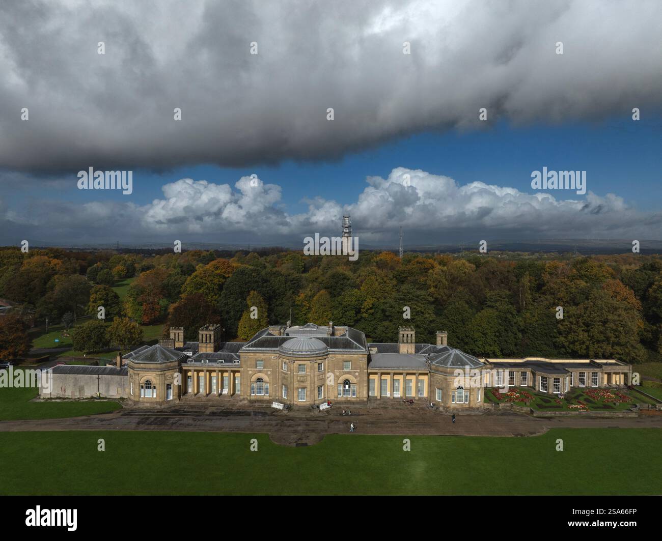 Heaton Hall in Heaton Park, Greater Manchester Stock Photo - Alamy