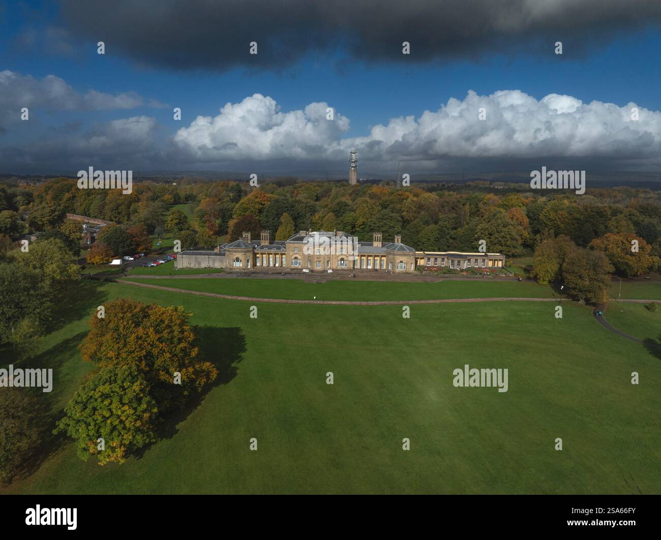 Heaton Hall, Greater Manchester Stock Photo - Alamy