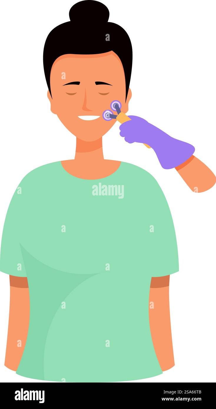 Facial s Cut Out Stock Images & Pictures - Alamy