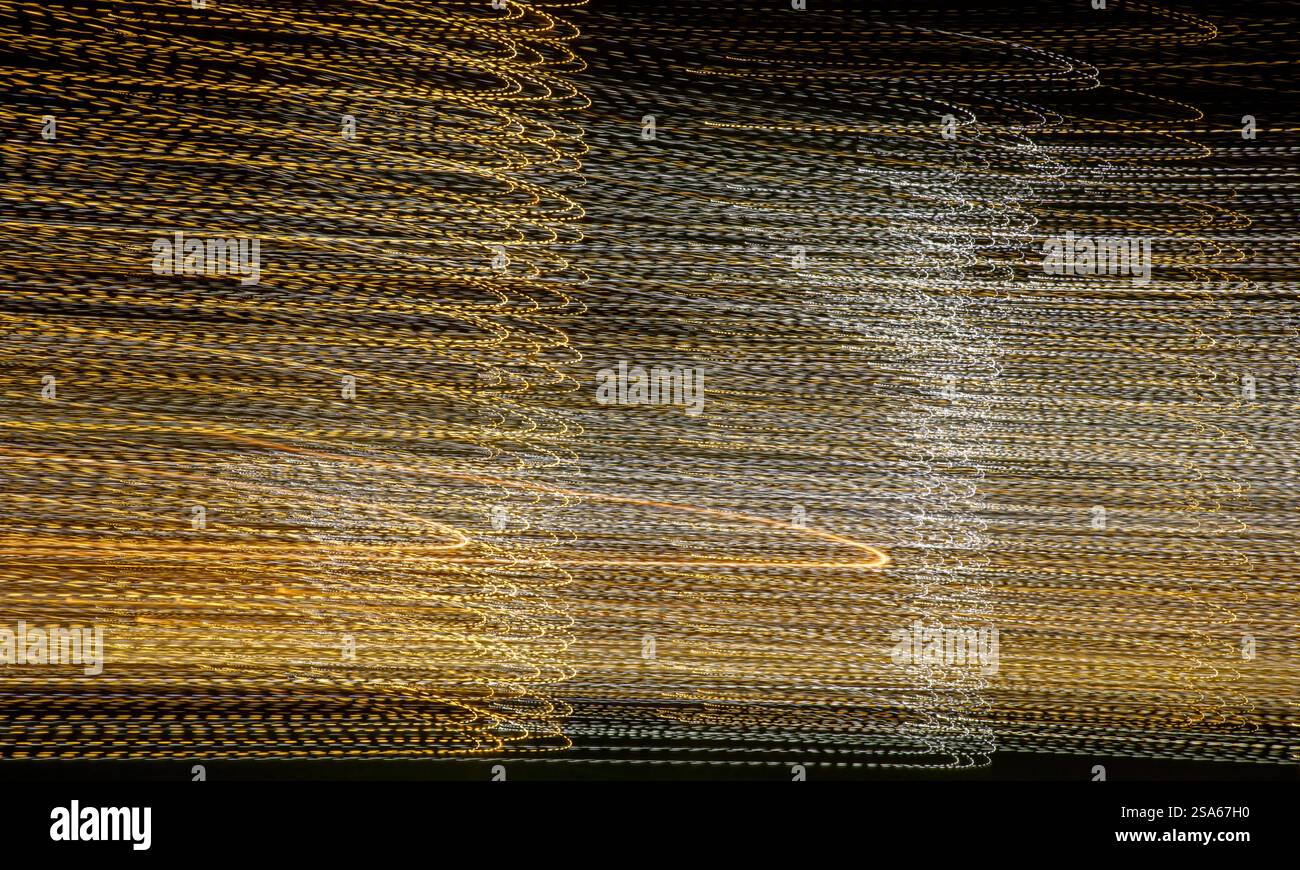 USA, Arizona, Buckeye. Abstract of holiday lights Stock Photo - Alamy
