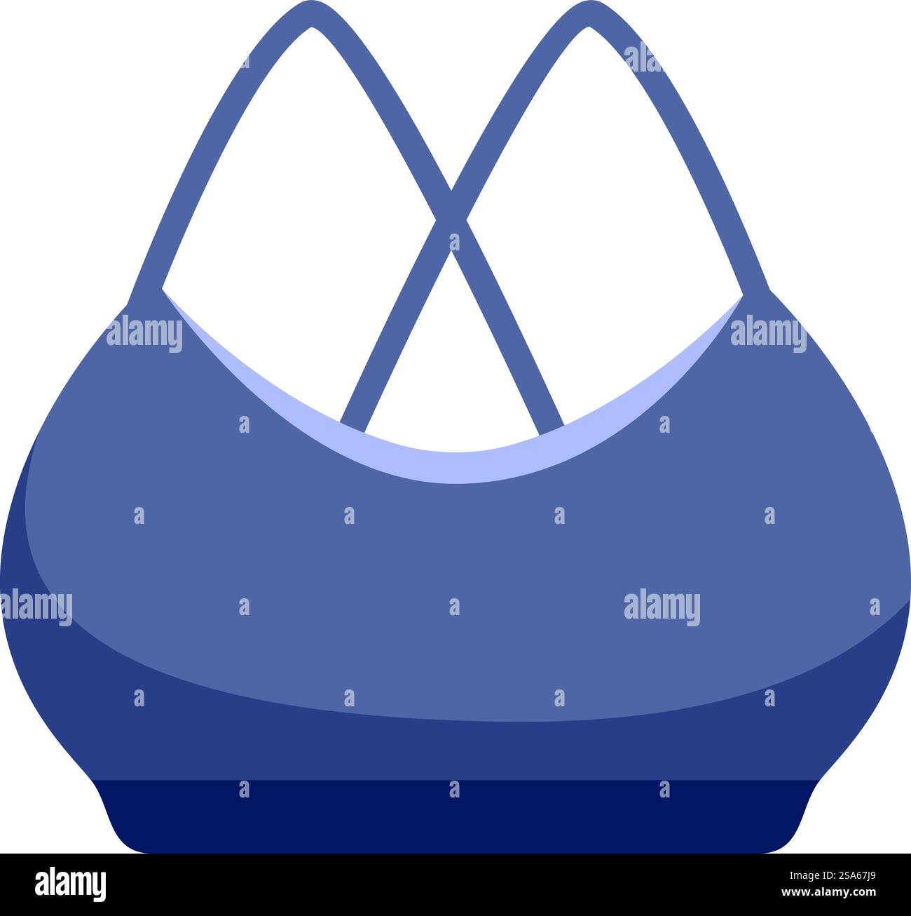 Blue sports bra providing support and comfort during workouts. Blue ...