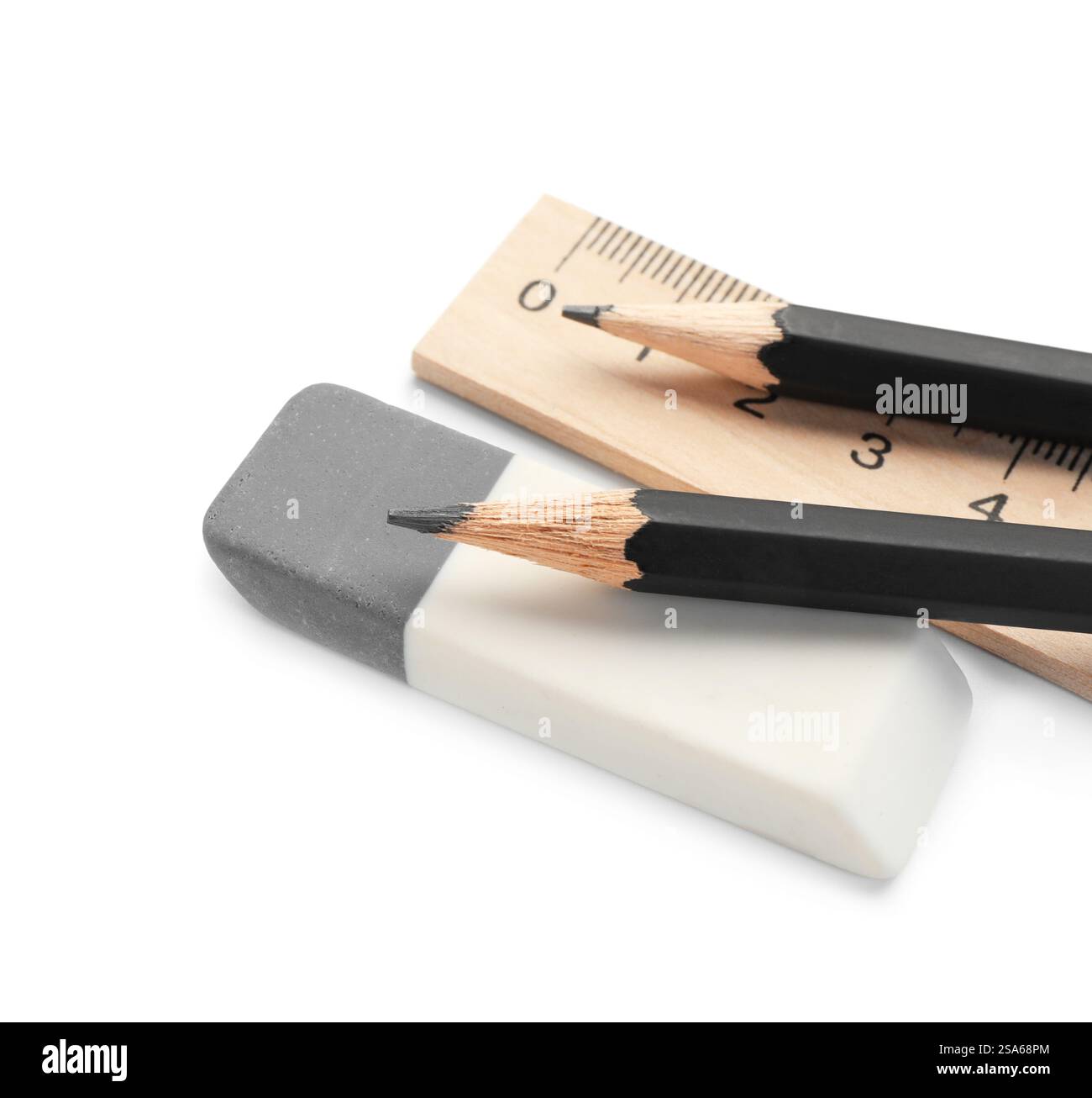 Eraser ruler hi-res stock photography and images - Alamy