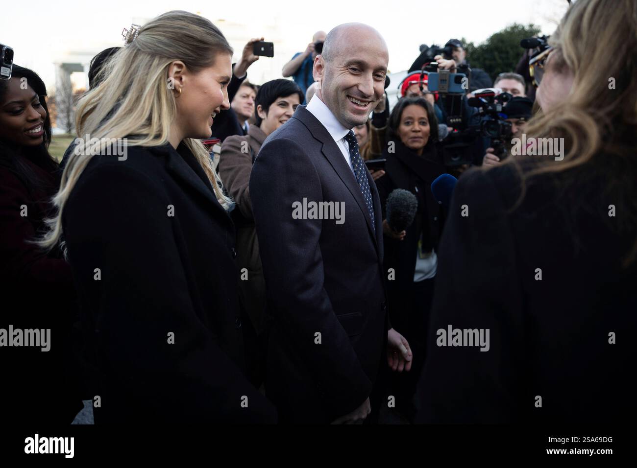 Stephen Miller, deputy White House chief of staff for policy, speaks ...