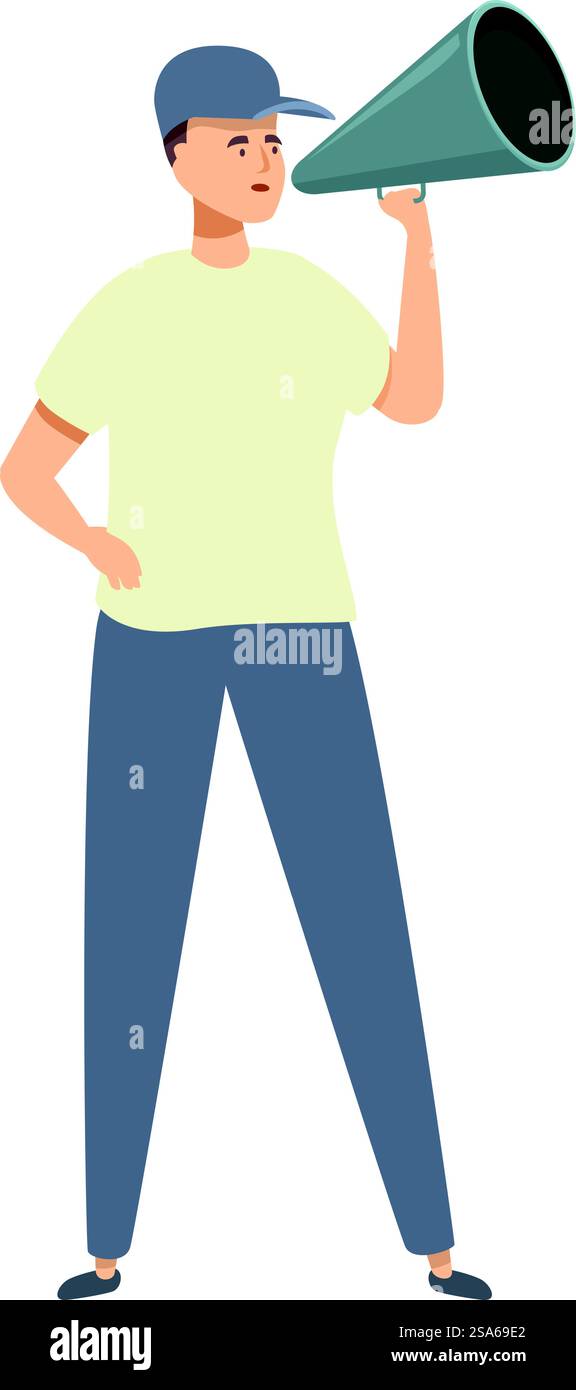 Street speaking Cut Out Stock Images & Pictures - Alamy