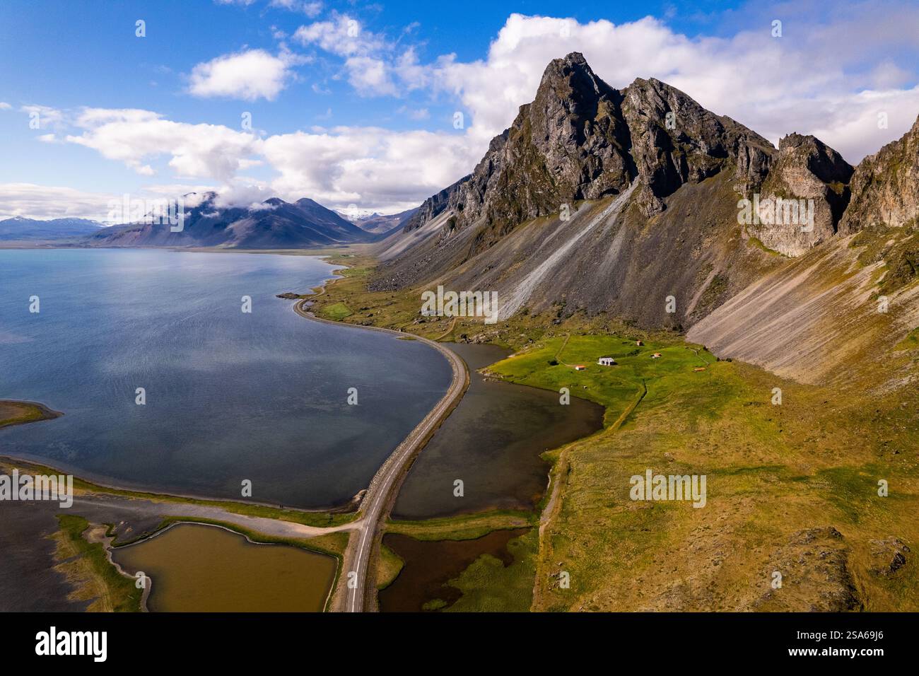 Aerial view hvalnes nature hi-res stock photography and images - Alamy
