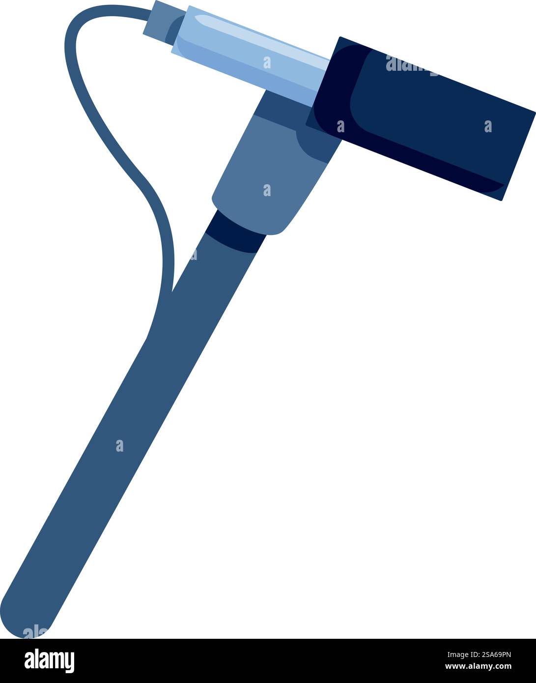 Microphone over white background Stock Vector Images - Alamy