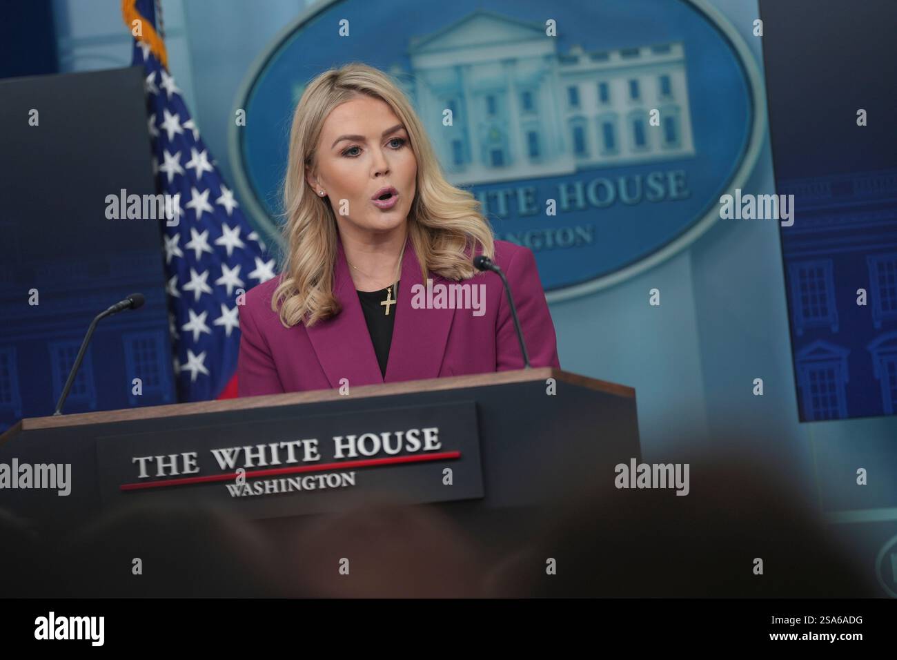 Washington, Vereinigte Staaten. 28th Jan, 2025. White House press ...