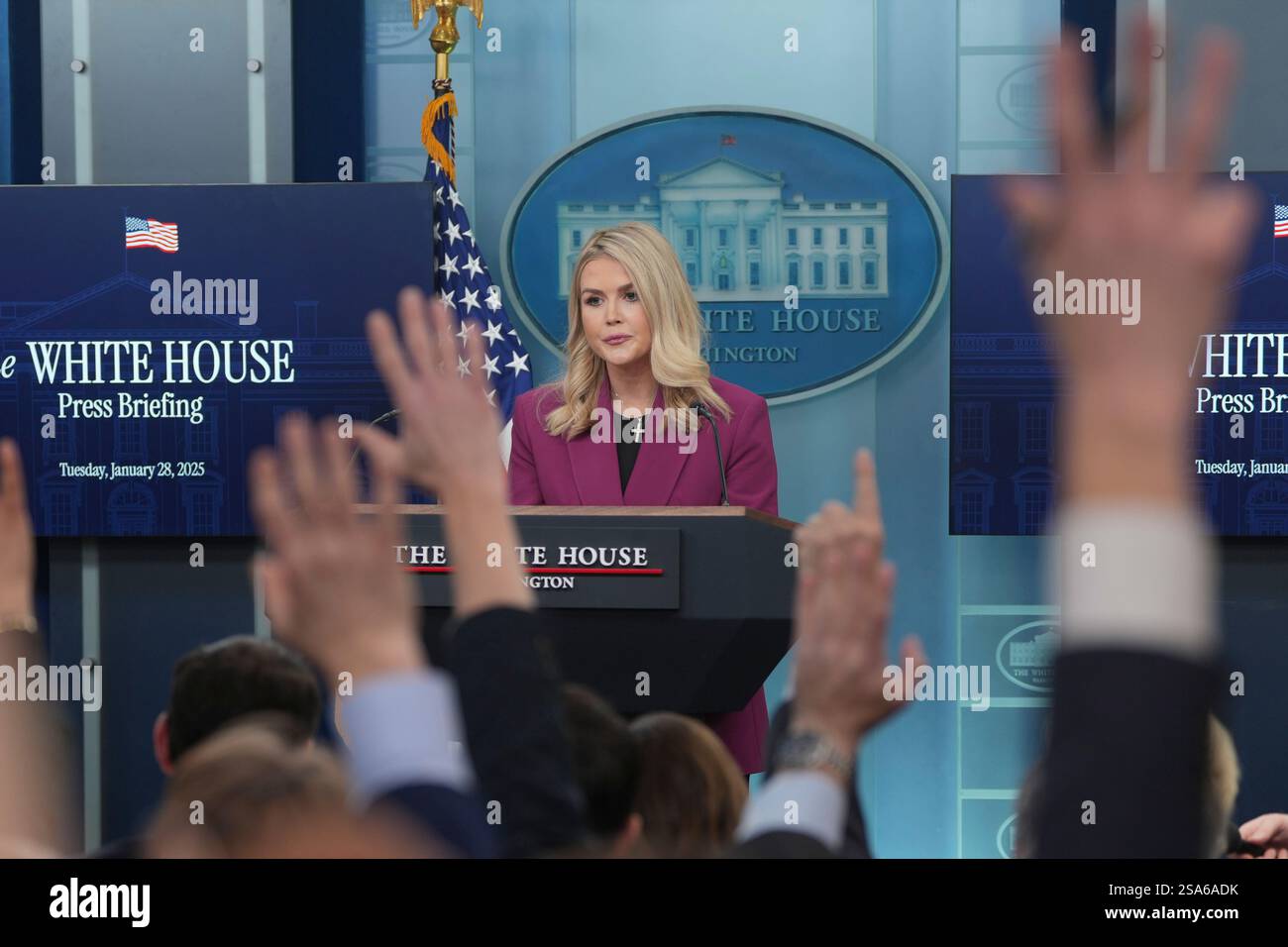 Washington, Vereinigte Staaten. 28th Jan, 2025. White House press ...