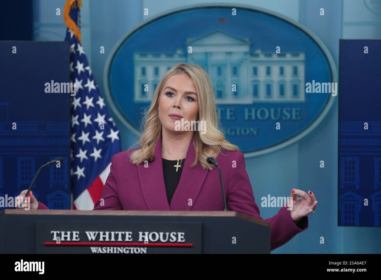 Washington, Vereinigte Staaten. 28th Jan, 2025. White House press ...