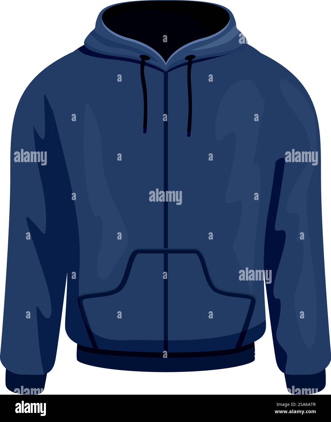 Dark blue hooded sweatshirt Cut Out Stock Images & Pictures - Alamy