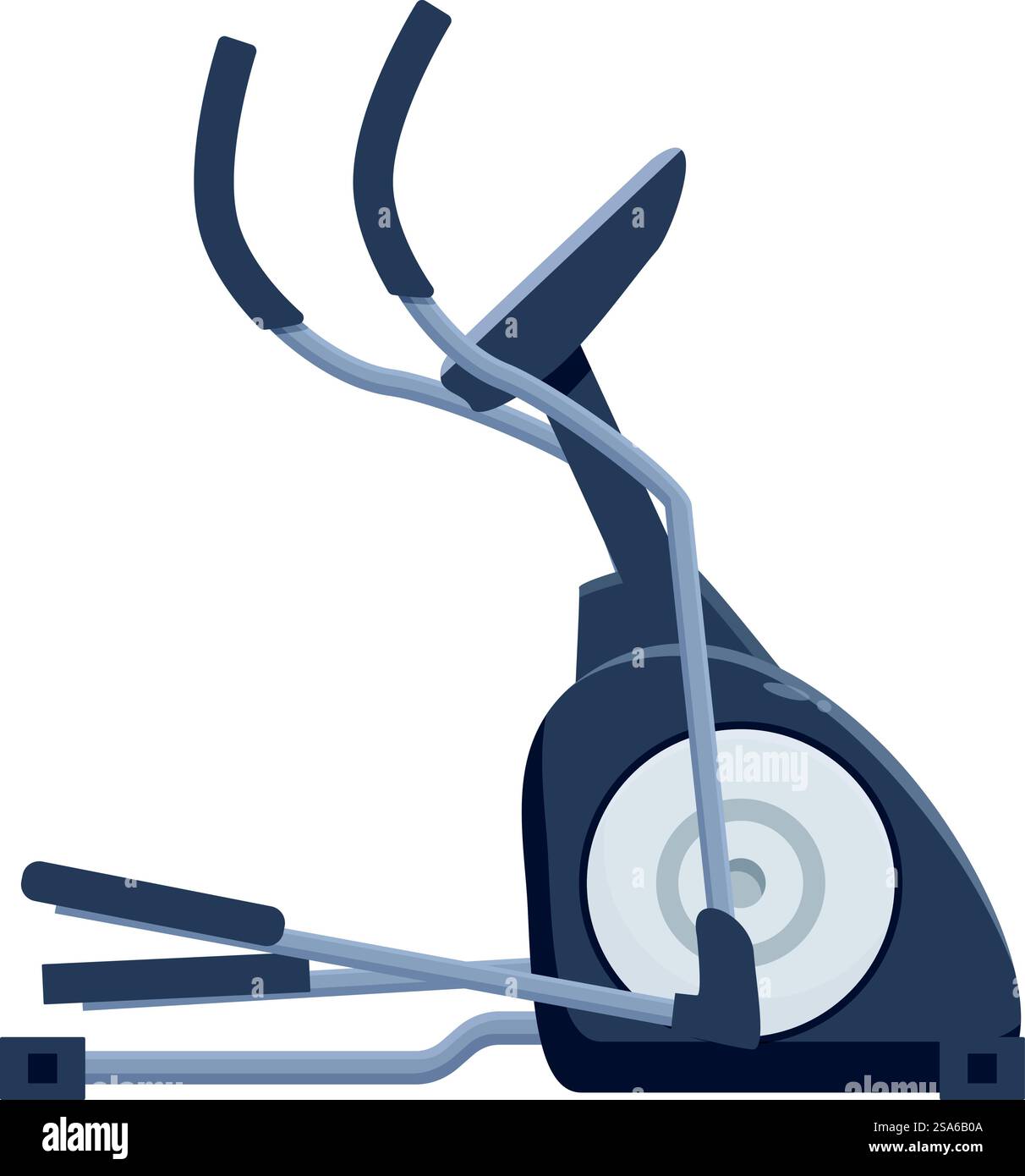 Elliptical trainer machine for home gym, offering a low impact ...