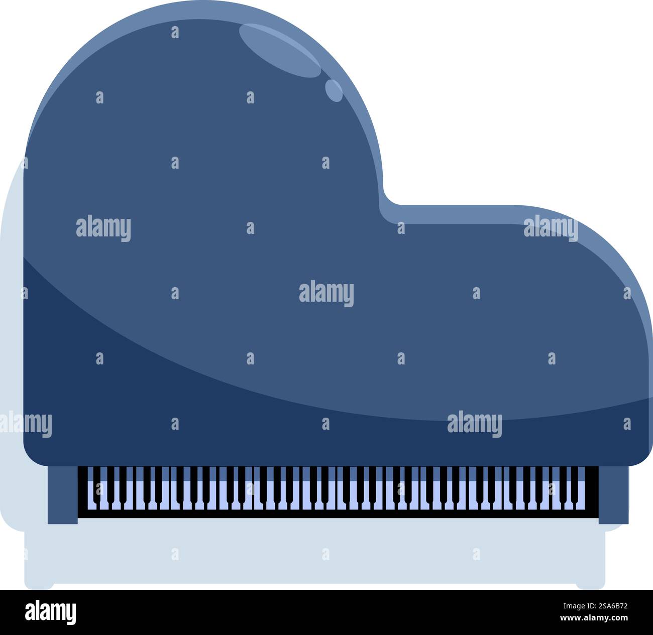 Musician playing keyboard in close Stock Vector Images - Alamy
