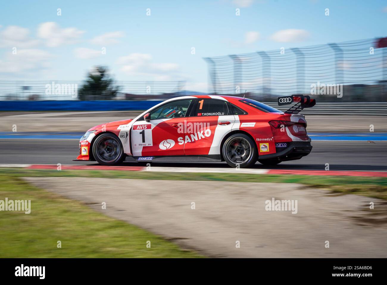 ISTANBUL, TURKIYE - NOVEMBER 24, 2024: Race Car in Istanbul Park ...
