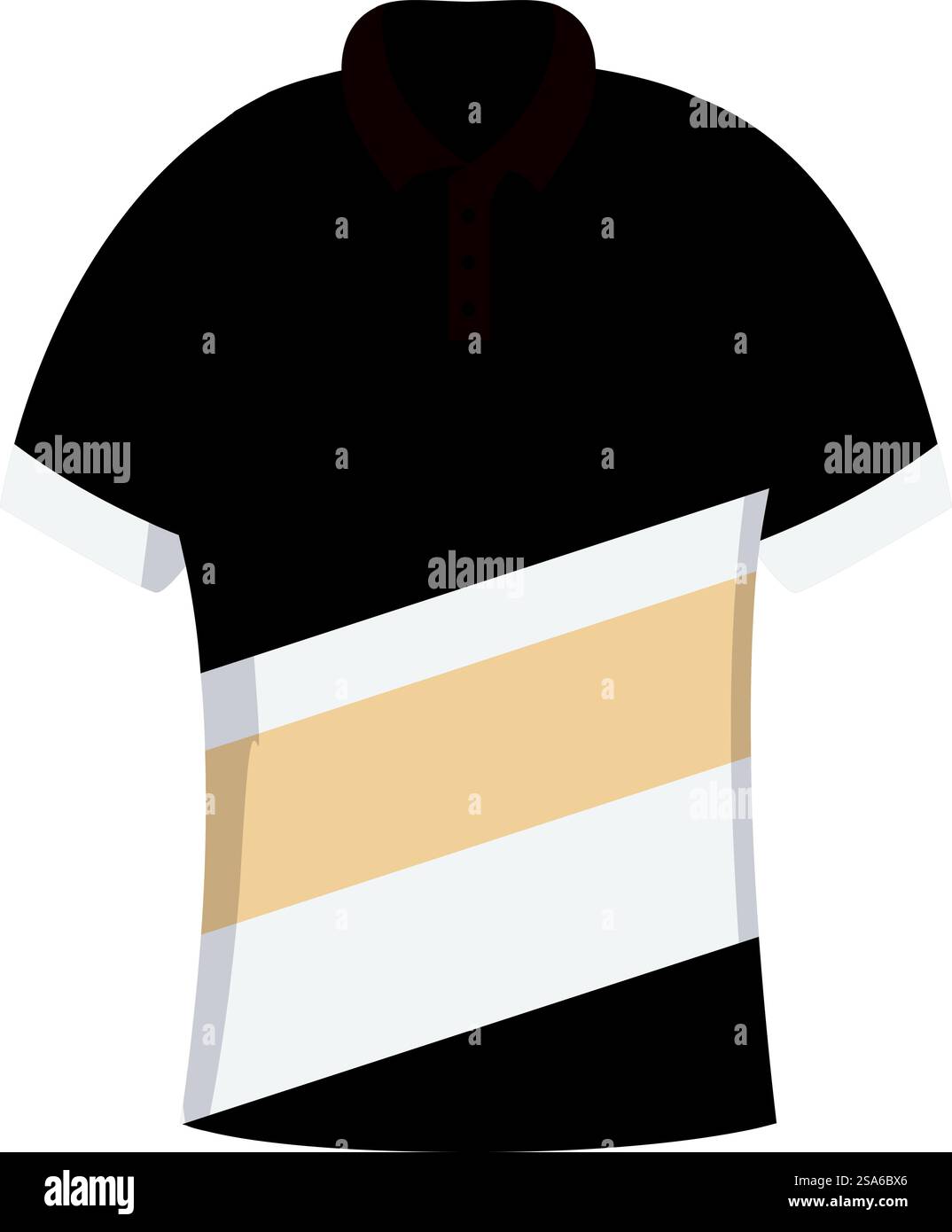 Maroon polo shirt Stock Vector Images - Alamy