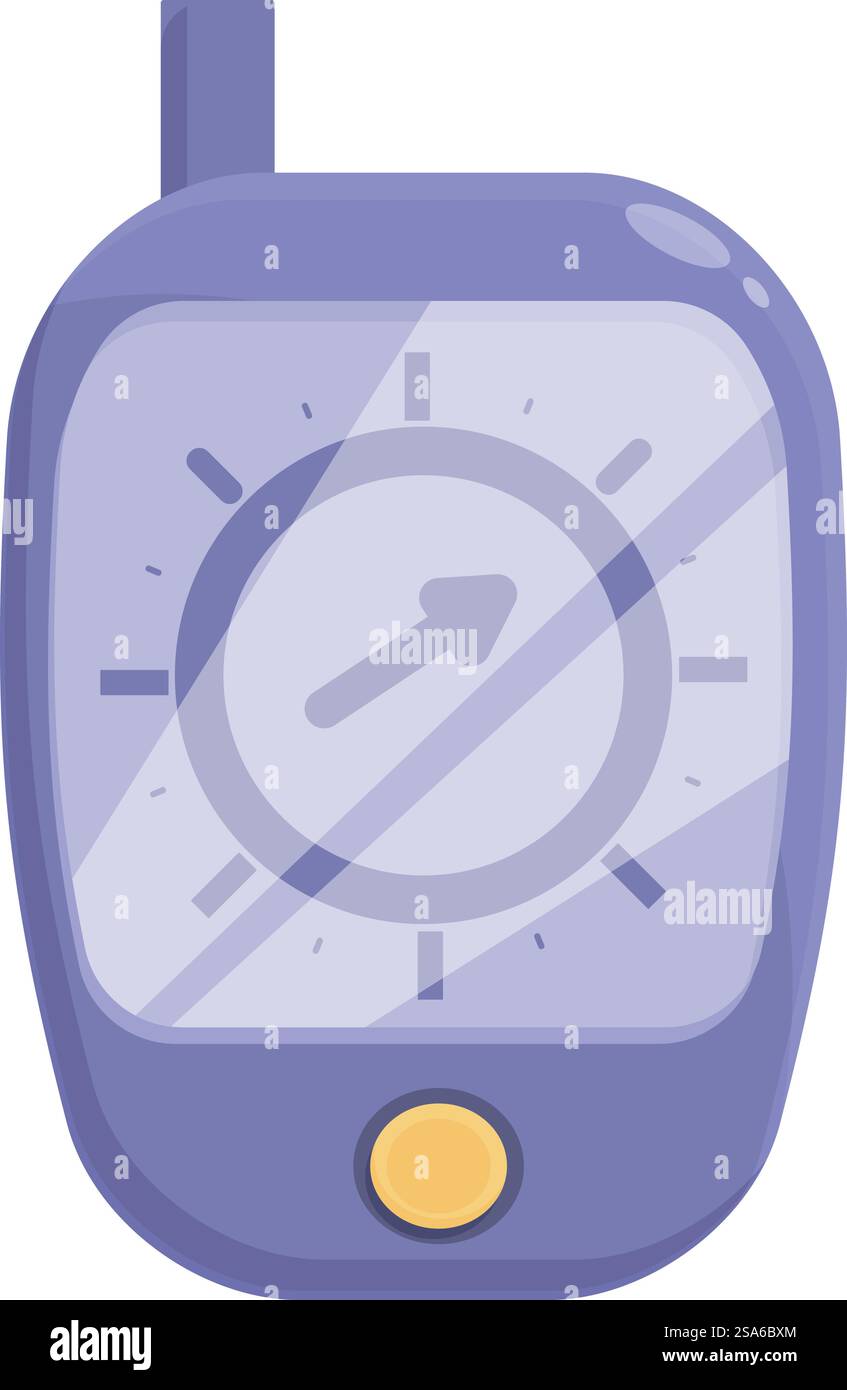 Echo sounder is displaying the depth of water hi-res stock photography ...