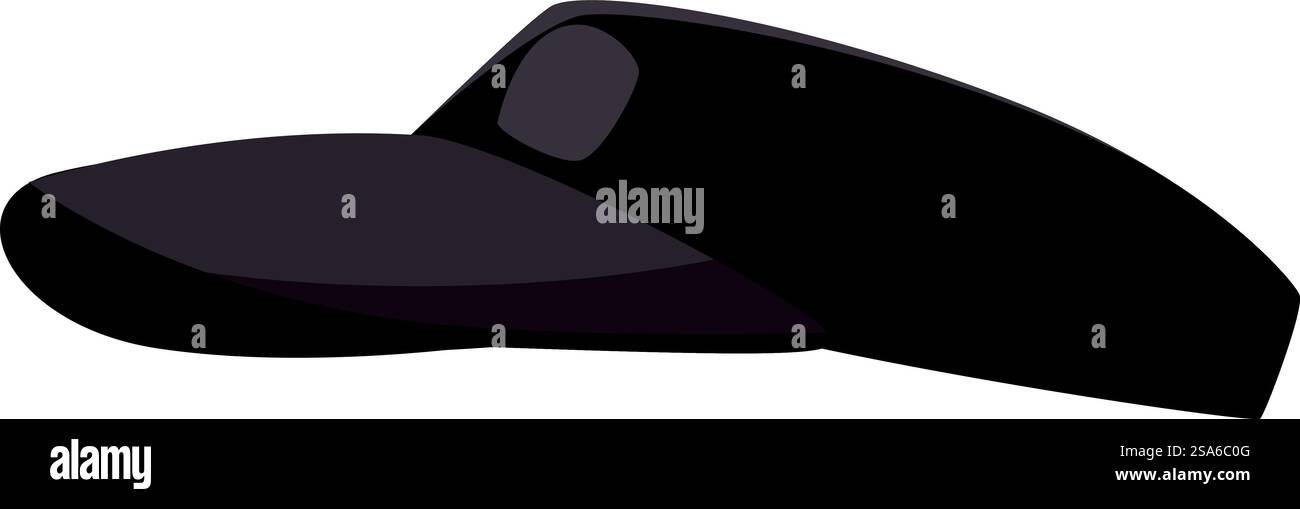 Simple gray baseball cap lying on a white background Stock Vector Image ...