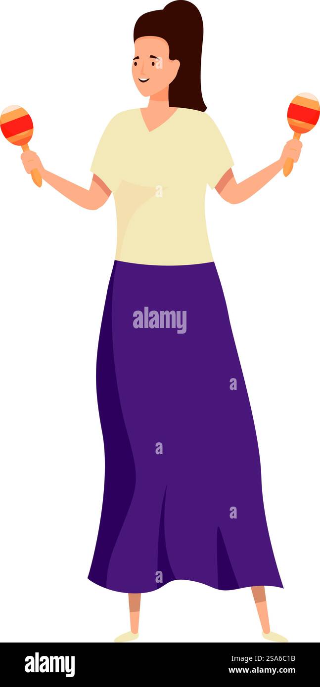 Smiling young latin american Stock Vector Images - Alamy