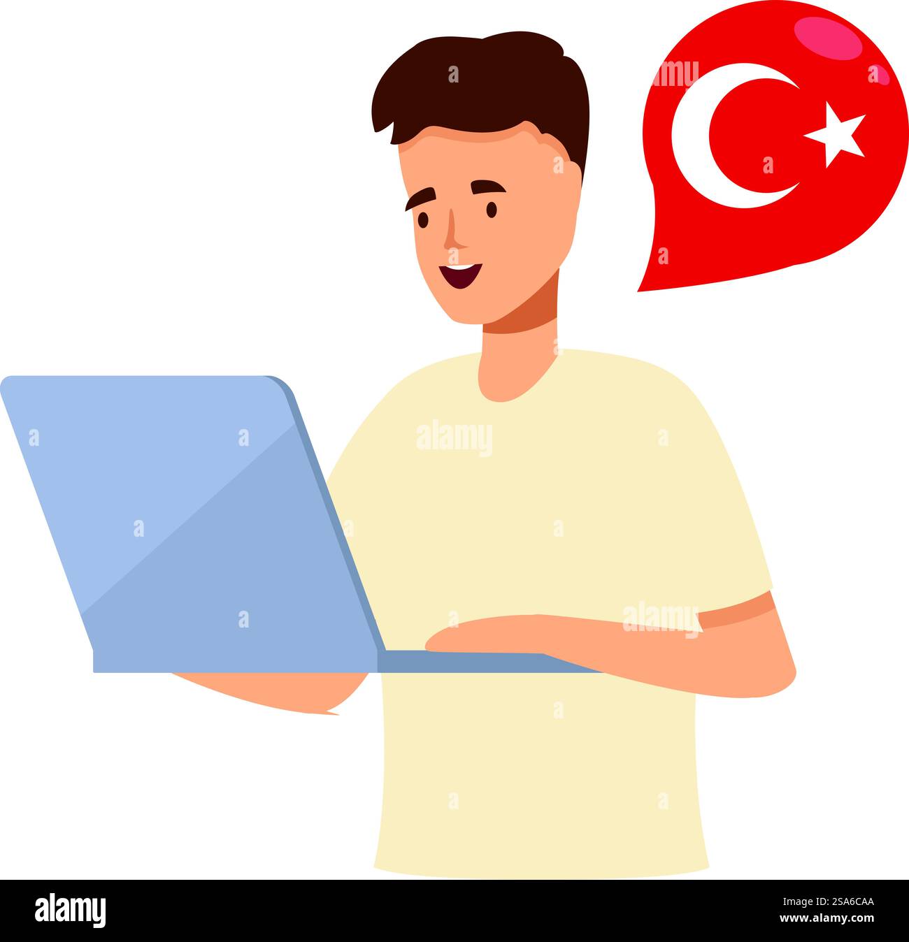 Turkish male study Stock Vector Images - Alamy