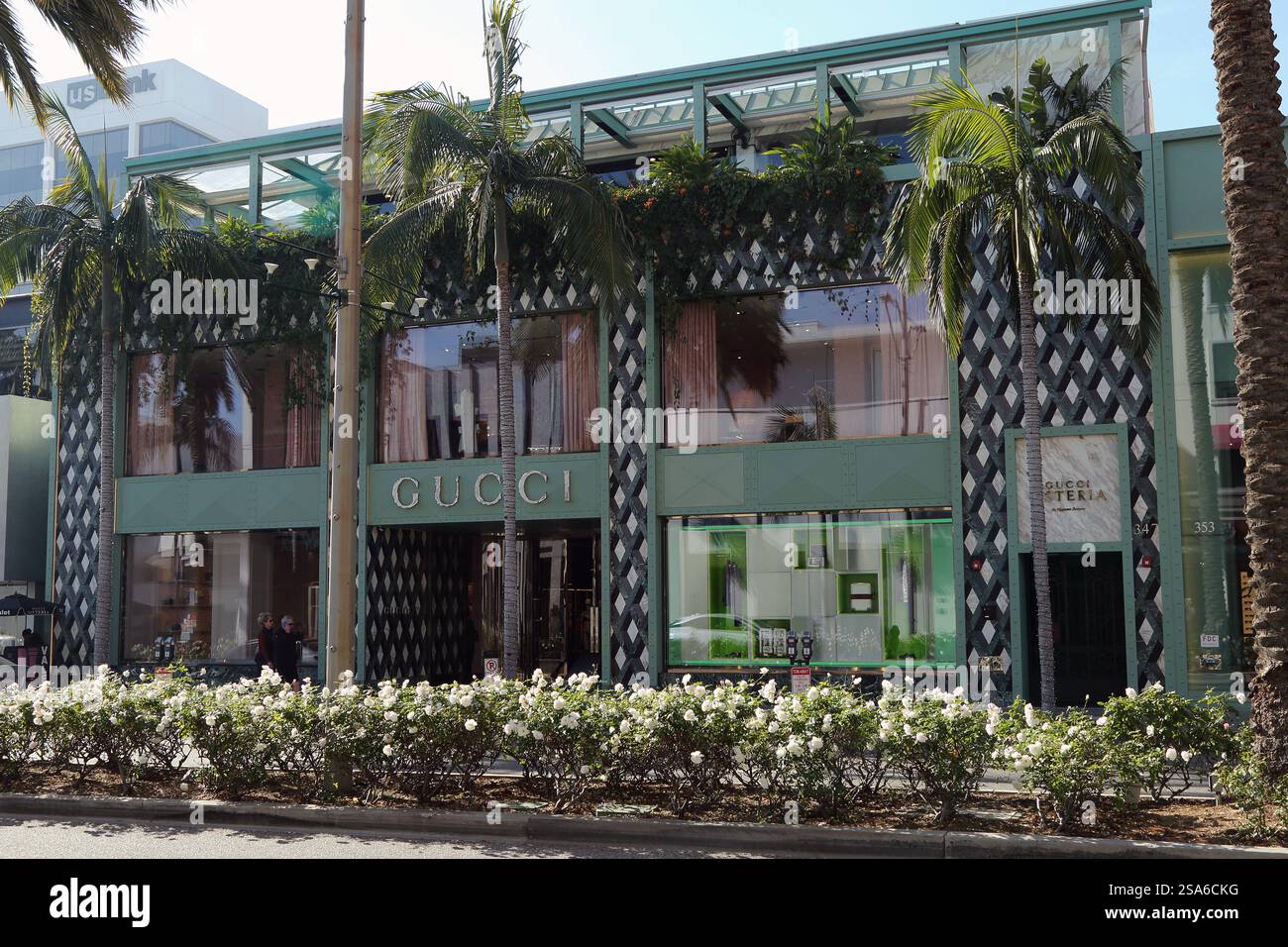 Gucci store, Rodeo Drive, Beverly Hills, California, USA Stock Photo ...