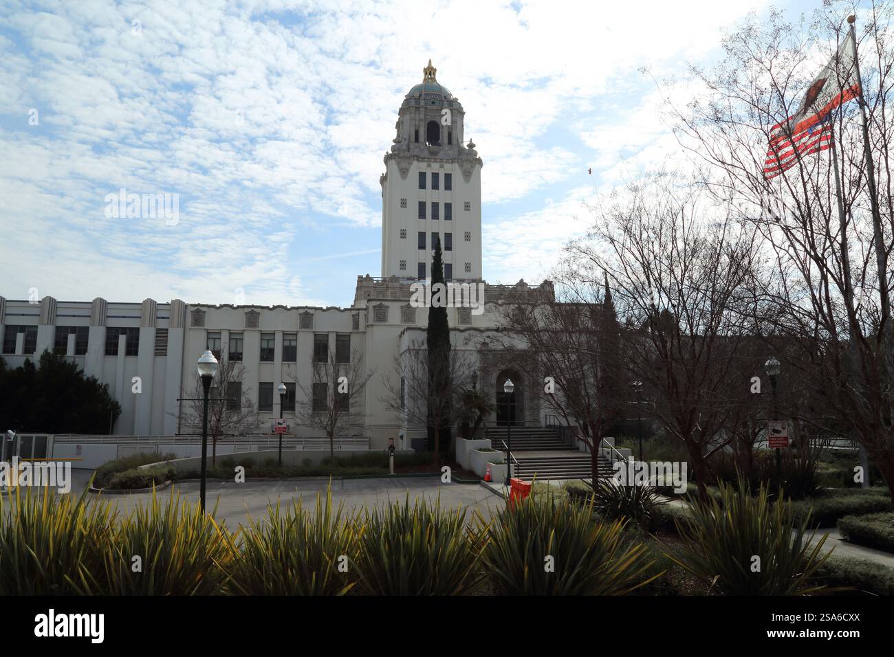 Beverly Hills City Hall, Los Angeles, USA Stock Photo - Alamy