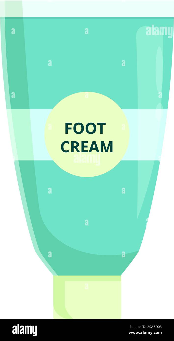 Blue plastic tube of foot cream moisturizing skin, isolated on white ...