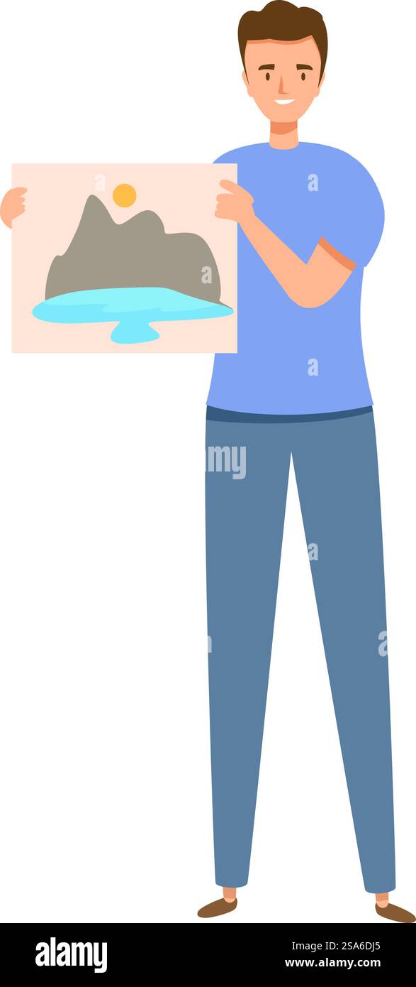 Painting depicting Cut Out Stock Images & Pictures - Alamy