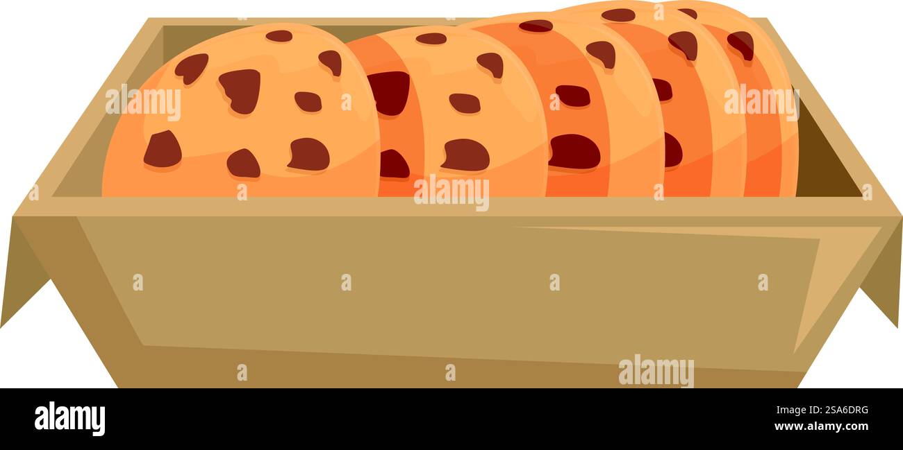 Freshly cut cookies Stock Vector Images - Alamy