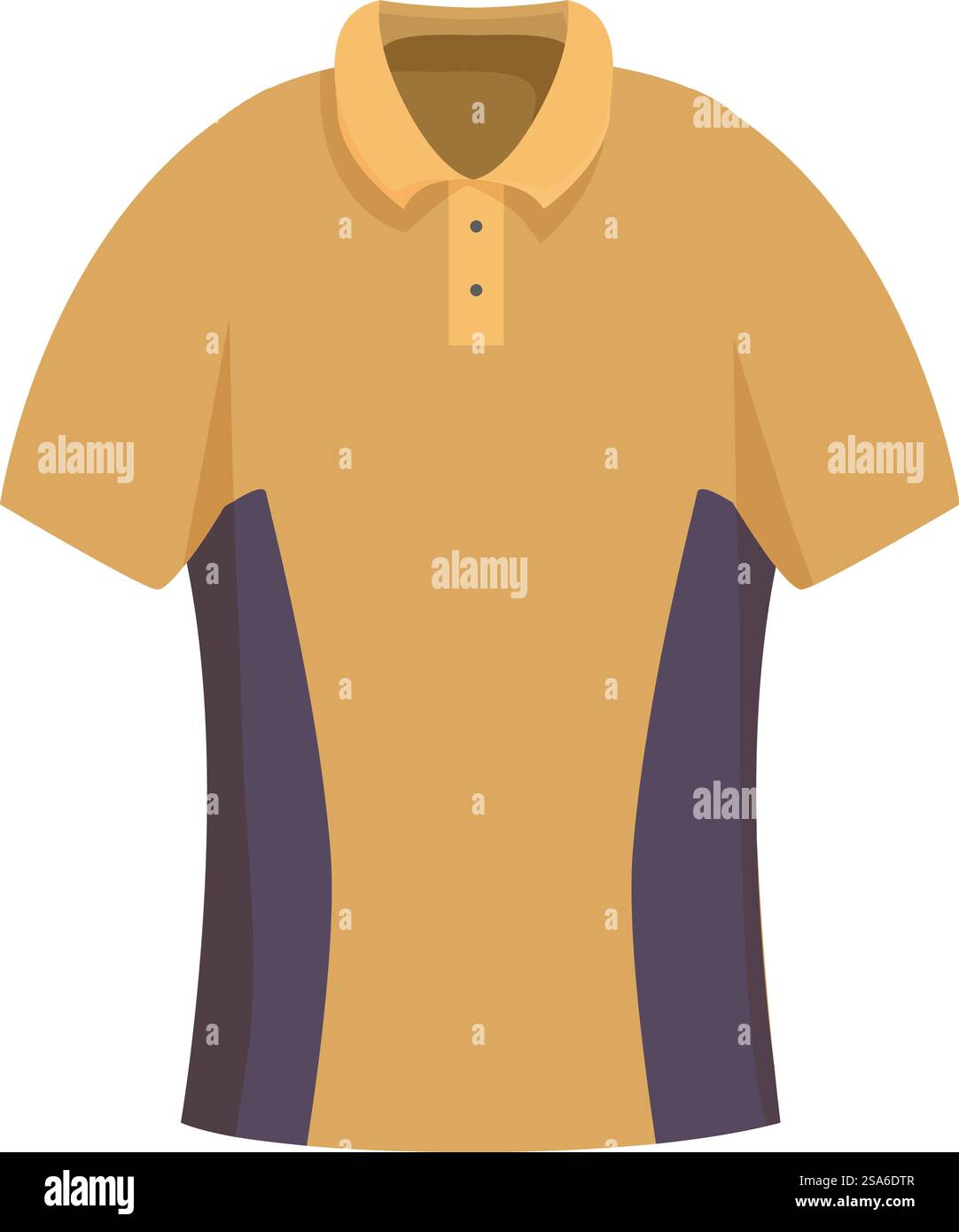 Yellow polo shirt with black side panels hi-res stock photography and ...