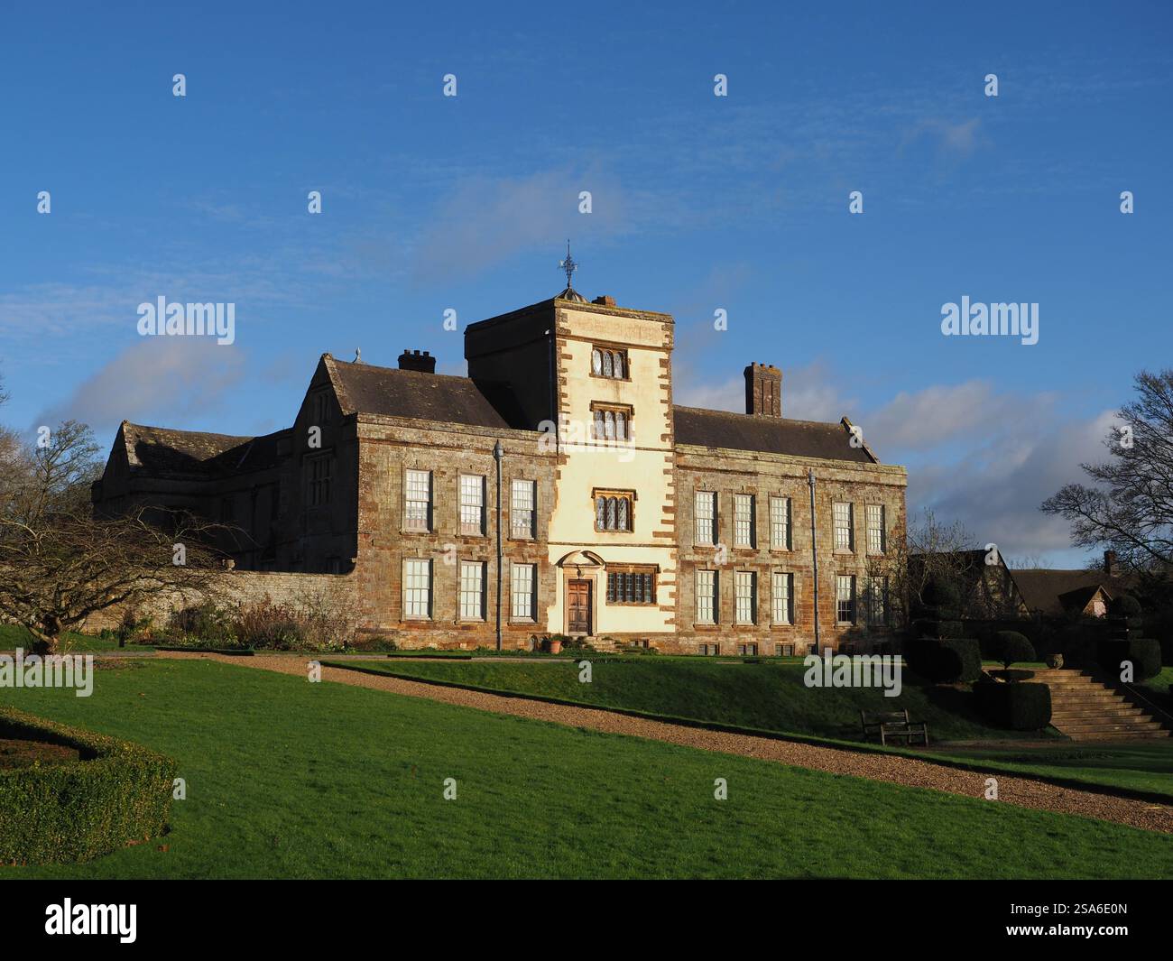 Canons Ashby Gardens, Northamptonshire Stock Photo - Alamy