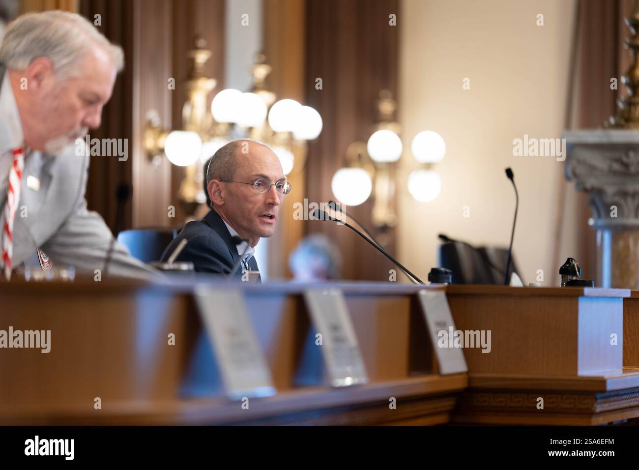 Denver, Colorado, USA. 28th Jan, 2025. State Sen. Mike Weissman, D ...
